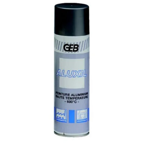 Aluxil: pintura de aluminio, alta temperatura: aerosol 650/500 ml