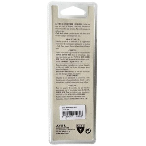 Cera de relleno maleable de roble oscuro, 20g