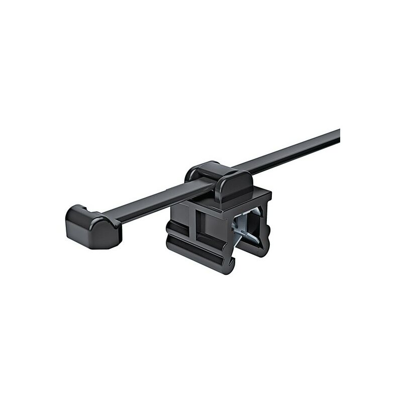 HellermannTyton 156-00020 - 500 x Lanières 200x4.6mm pour bord de tôle ...