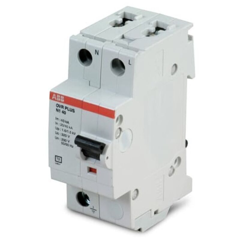 ABB – Parafoudre type 2 370101 – 1 ph + N – Imax 40kA – Protection ...