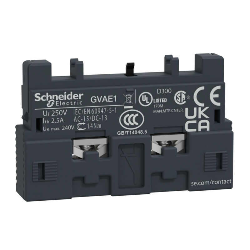Schneider GVAE1 Contact AUXILIAIRE 1 F ET 1 O