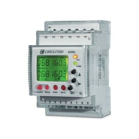 Circutor EDMk-ITF-C2-RS485 Compteur électronique triphasé pour rail DIN