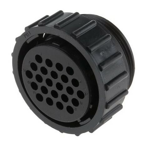 Amp 206837-1 Connecteur cylindrique Droit à 24P. Femelle - Montage sur ...