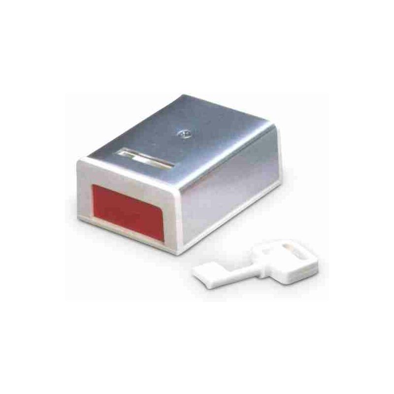 484-I - Pulsante antirapina con chiave di reset, LED di indicazione ...