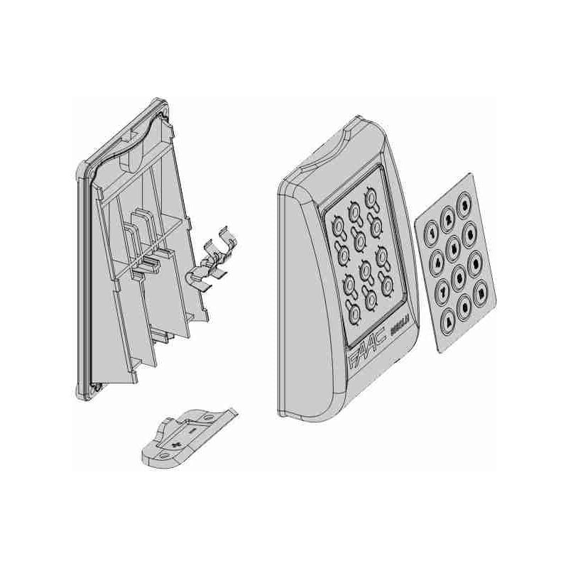 Tastiera Radio Keypad Kit Faac 63000685 Ricambio Originale Garanzia ...