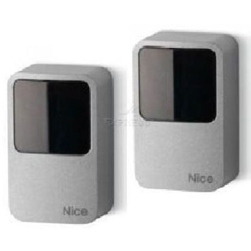 Coppia di fotocellule 10° da esterno metallica Bluebus Nice EPMAB