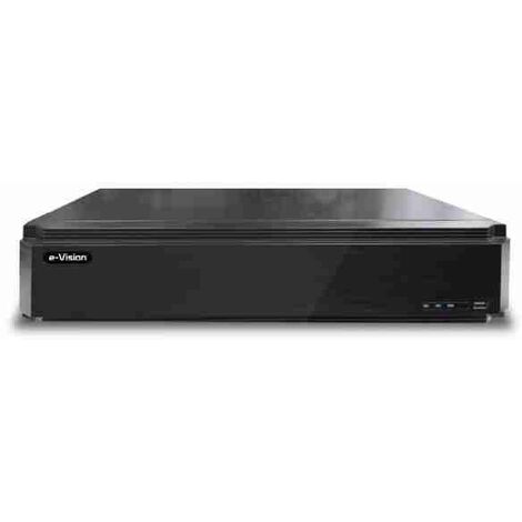 NVR 4K a 64 canali IP con gestione dischi raid