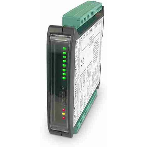 Concentratore seriale su barra DIN per applicazioni tecnologiche