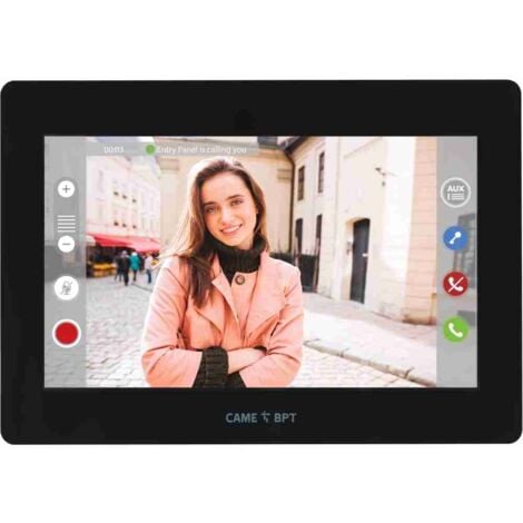 Videocitofono Vivavoce X2 CAME BPT XTS 7 BK WIFI 840CH-0040 Posto Interno