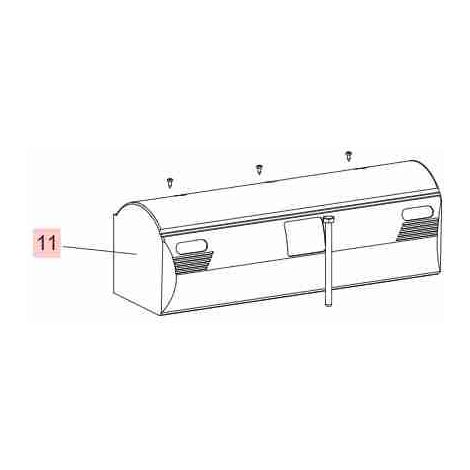 Carter Per 390 Faac 727292 Ricambio Originale Garanzia Automazione ...