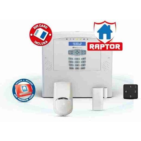 AVS KIT RAPTOR RK LC 4G-Z-JR-M KIT RADIO BIDIREZ. CON CENTRALE RAPTOR RK LC