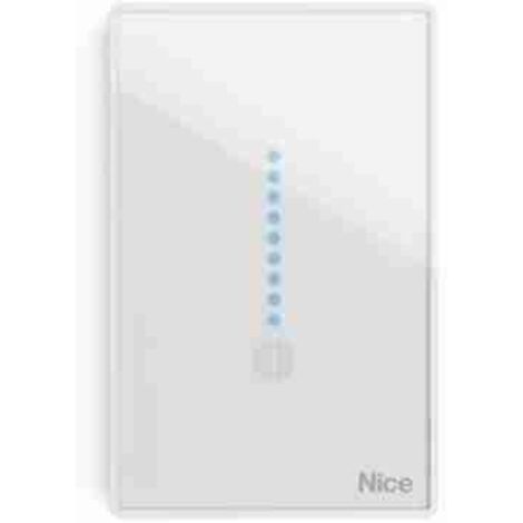 Trasmettitore Telecomando Radiocomando Radio Touchless Parete NICE AIR ...