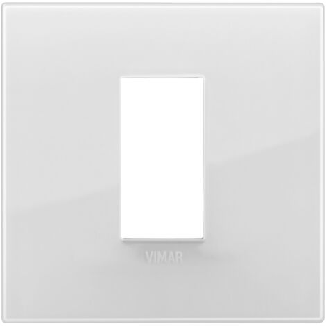 VIMAR - 19641.B66 Placca Classic 1M Reflex ghiaccio t.look