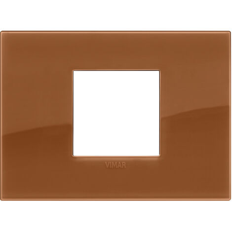 VIMAR - 19652.62 Placca Classic 2MC Reflex caramel