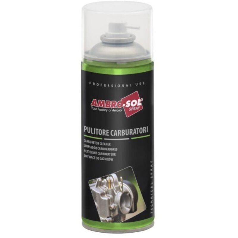 AMBRO-SOL LIMPIA CARBURADORES (SPRAY 400 ML.
