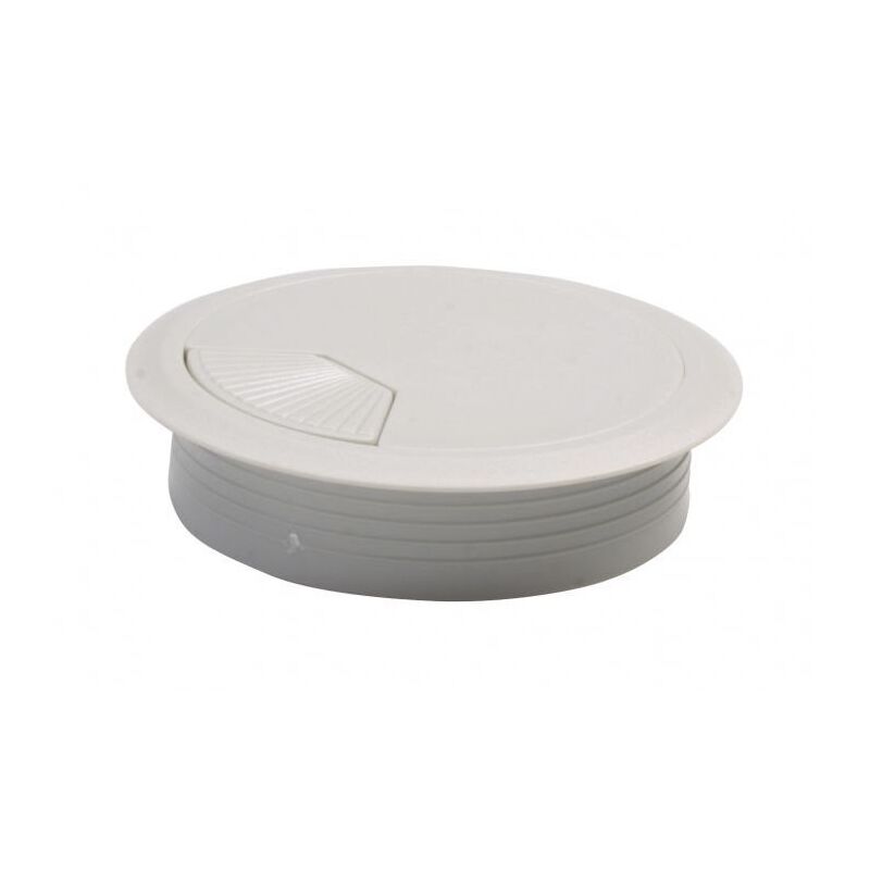 AMIG TAPA PASACABLE MESA 8020 mm.GRIS