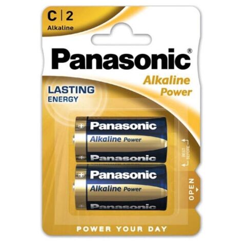 PANASONIC PILA ALCALINA LR14 C (BLISTER 2U.
