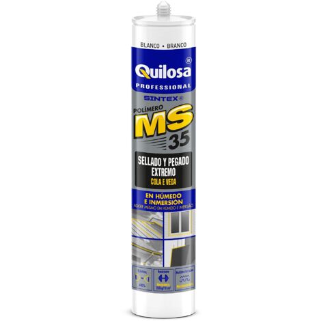 QUILOSA MS35 POLIMERO TOTAL BLANCO (TUBO 300 ML.