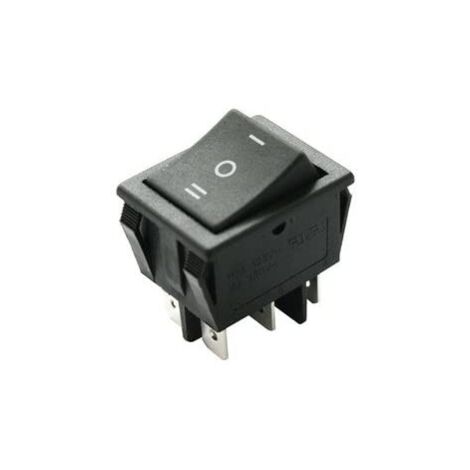 INTERRUPTOR PANEL 3 POSICIONES NEGRO
