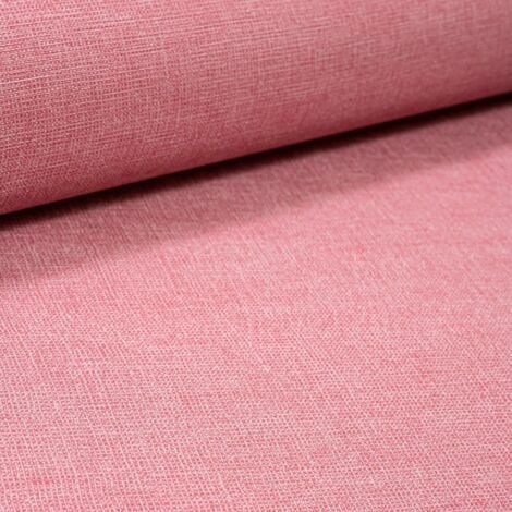 Plain Pink Textured Wallpaper Linen Effect Paste The Wall High Quality ...
