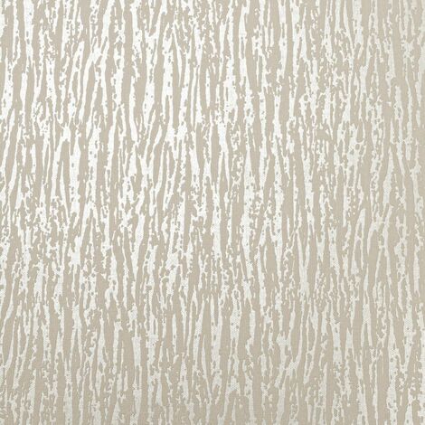 Rasch Neutral Taupe Metallic Silver Animal Print Zebra Stripe Textured ...