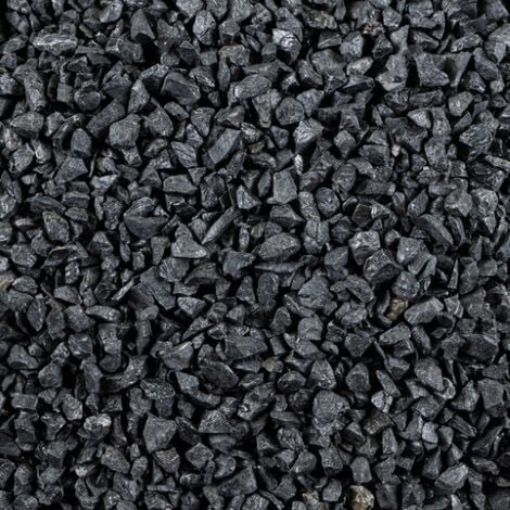 Granulato sassi colorati Nero Ebano 8-12 mm 25 kg ciottolo decorazione ...