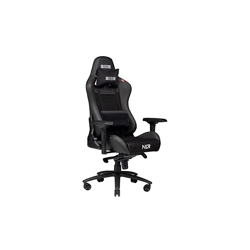 UNKNOWN Next Level Racing Pro Gaming Chair Black Leather & Suede ...