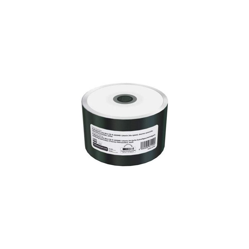 MediaRange Professional Line Mini CD-R (8cm) 25min Thermo Retransfer ...