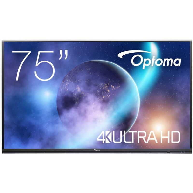 Optoma 5752RK+ 190cm (75") Interaktives 4K Multi-Touch Large Format LCD ...
