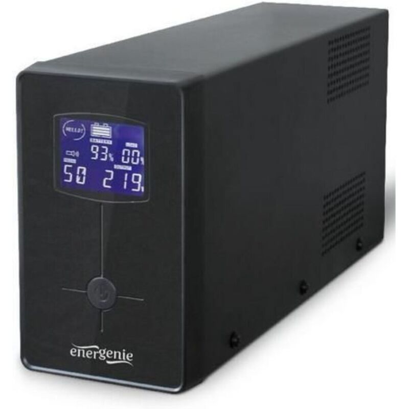 energenie USV Gembird mit LCD Anzeige, AVR, 850 VA, schwarz (EG-UPS-032)