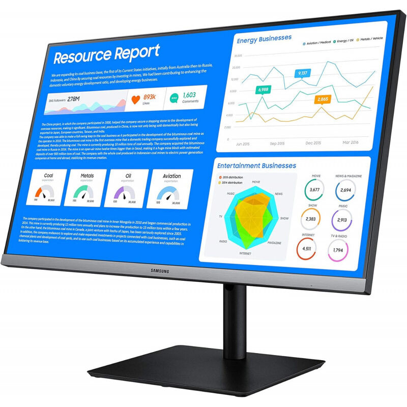 SAMSUNG Samsung Monitor S27R650FDU SR650 Series 27' (LS27R650FDUXEN ...
