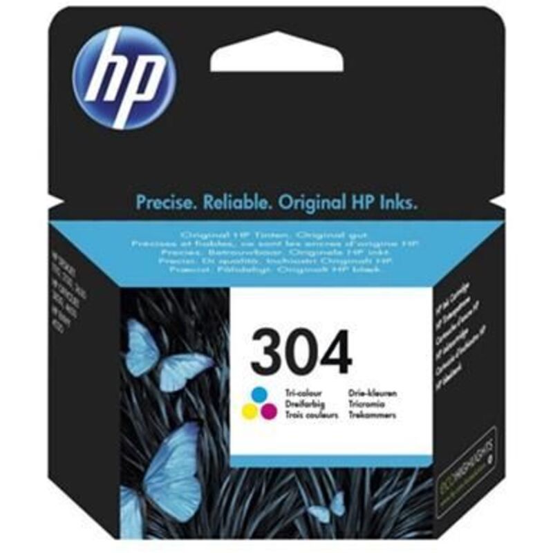 Hewlett Packard HP Ink No 304 HP304 HP 304 Color (N9K05AEABE)