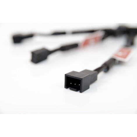 noctua NA-SRC10 LÃ¼fter Kabel 3-pin Adapter 'Low-Noise' 3 Stk. schwarz