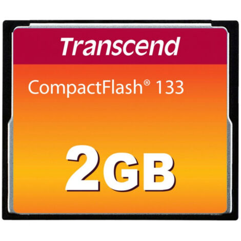 Transcend Compact Flash Card 002GB (TS2GCF133)