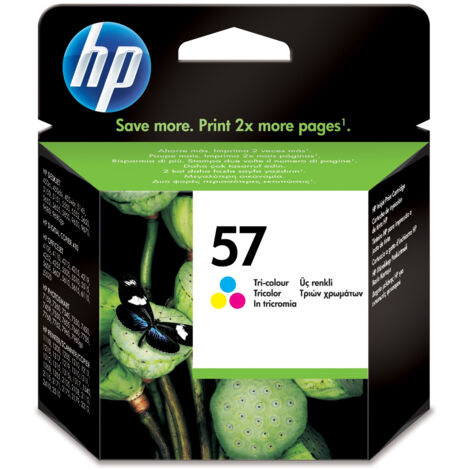 Hewlett Packard HP Ink No 57 HP57 HP 57 Tri-Color TriColor (C6657AE ...