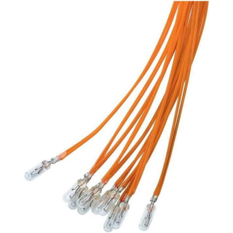 goobay T1 subminiature lamp, 0.56 W, 14 V (DC), 40 mA, yellow 0.25 m ...