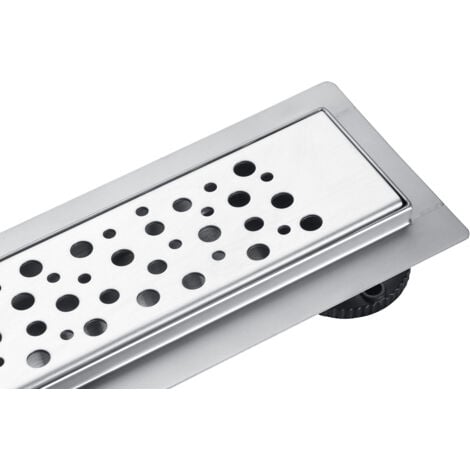 AICA Caniveau de Douche Italienne Acier Inoxydable Siphon de Sol Douche ...