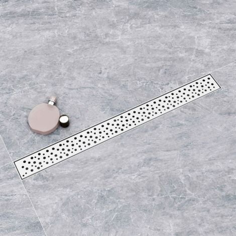 AICA Caniveau de Douche Italienne Acier Inoxydable,Caniveau de Sol à l ...