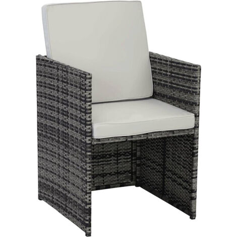 2er Set Chicago Sessel - Florida - Grau