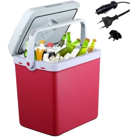 AREBOS cool box 25L car thermoelectric warming box 12V 230V ...