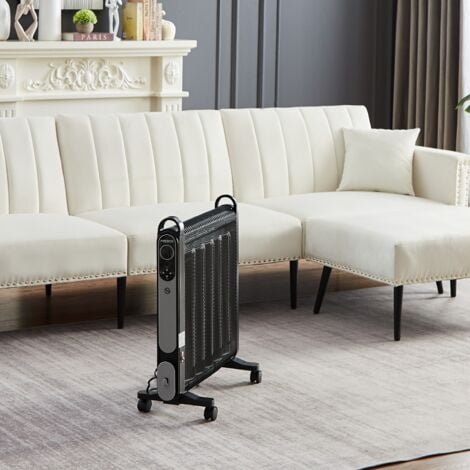AREBOS Mica Convector 2000 Watt Heater Radiator Heating Electric Heater