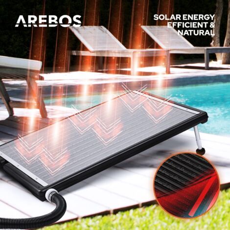 AREBOS Solar Collector Pool Solar Heater Solar Heating Solar Mat