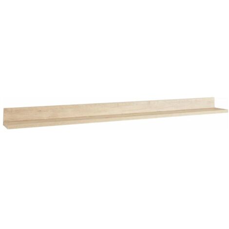 Wandregal Holz hell L157 cm - Palma