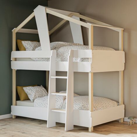 Etagenbett 90x200 H214 cm - TIMBER