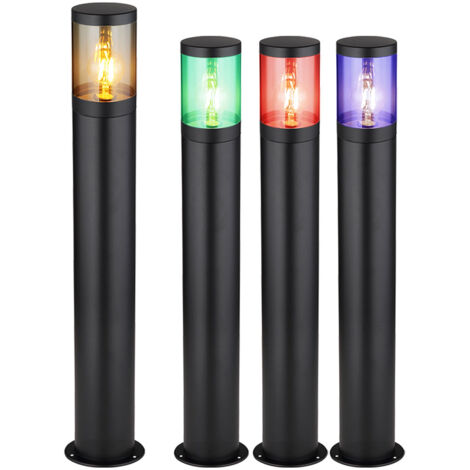 Lampada da terra illuminazione da esterno piedistallo luce fumo ...