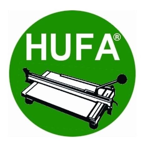 Hufa Fliesenkelle Stahl Herz Form Holzgriff mit Gummikappe 160mm