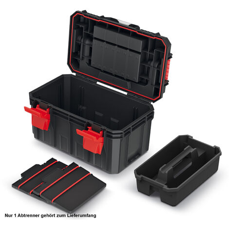 Kistenberg Werkzeugkoffer S BLOCK PRO 45 mit Werkzeugtrage