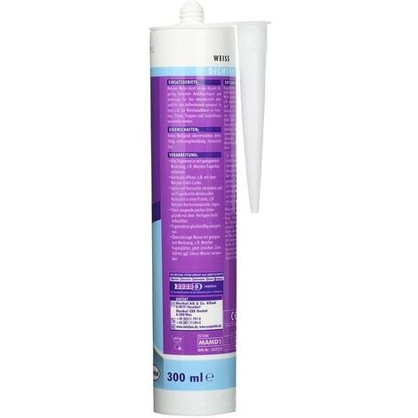 Metylan Maler-Acryl Wand und Decke weiß 300 ml Acrylat überstreichbar