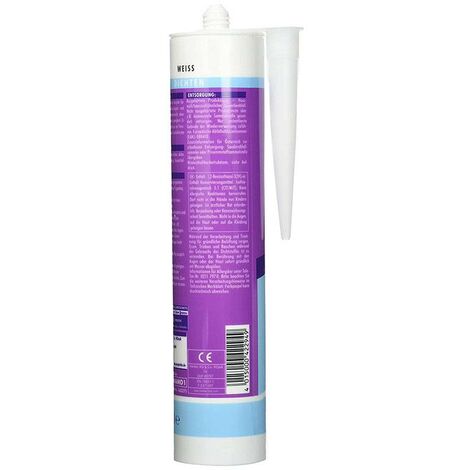 Metylan Maler-Acryl Wand und Decke weiß 300 ml Acrylat überstreichbar