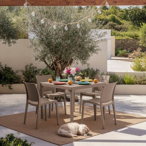 Sedia esterno bar ristorante giardino polipropilene impilabile Love ...